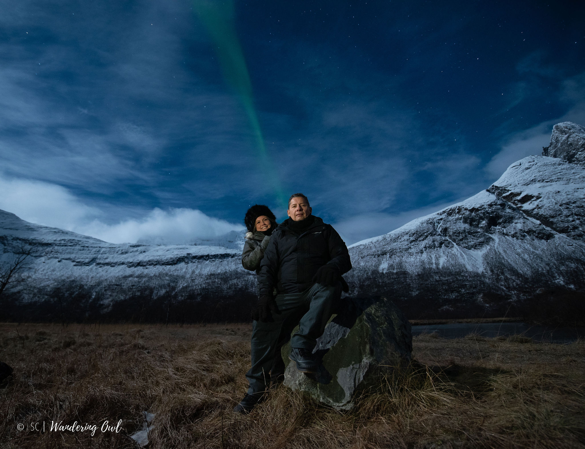 Getting a good portrait - Wandering Owl